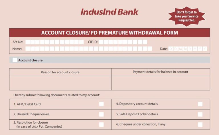 How To Close IndusInd Bank Account Online – HRI Day India